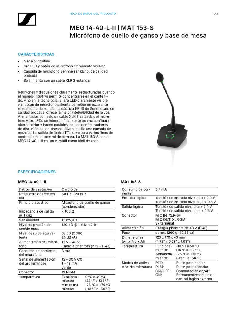 SP 1046 v2.0 Meg 14-40-L-II Mat 153-s Specification Es | PDF ...