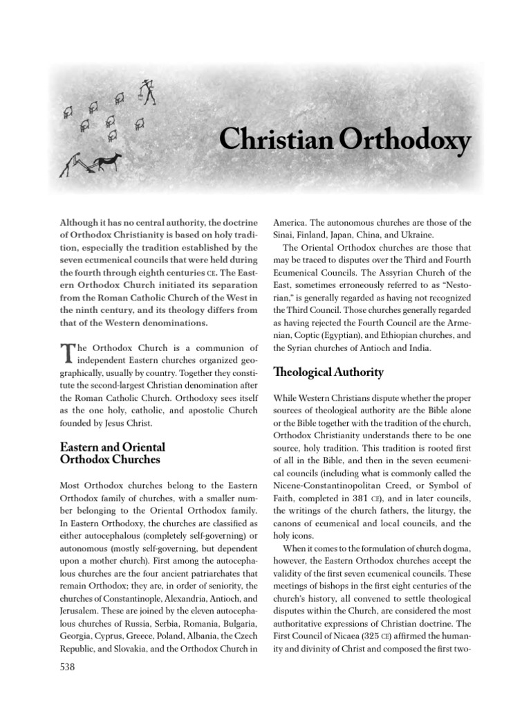 Christian_Orthodoxy | PDF | Eastern Orthodox Church | Christian Church