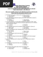 Geography workheet Remedial | PDF | Ethiopia | Geography