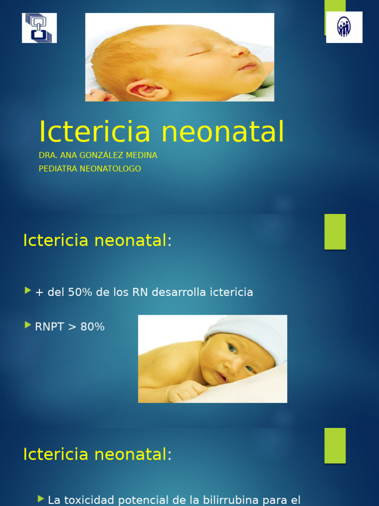 Ictericia Neonatal 092452 | PDF | Especialidades Medicas | Hematología