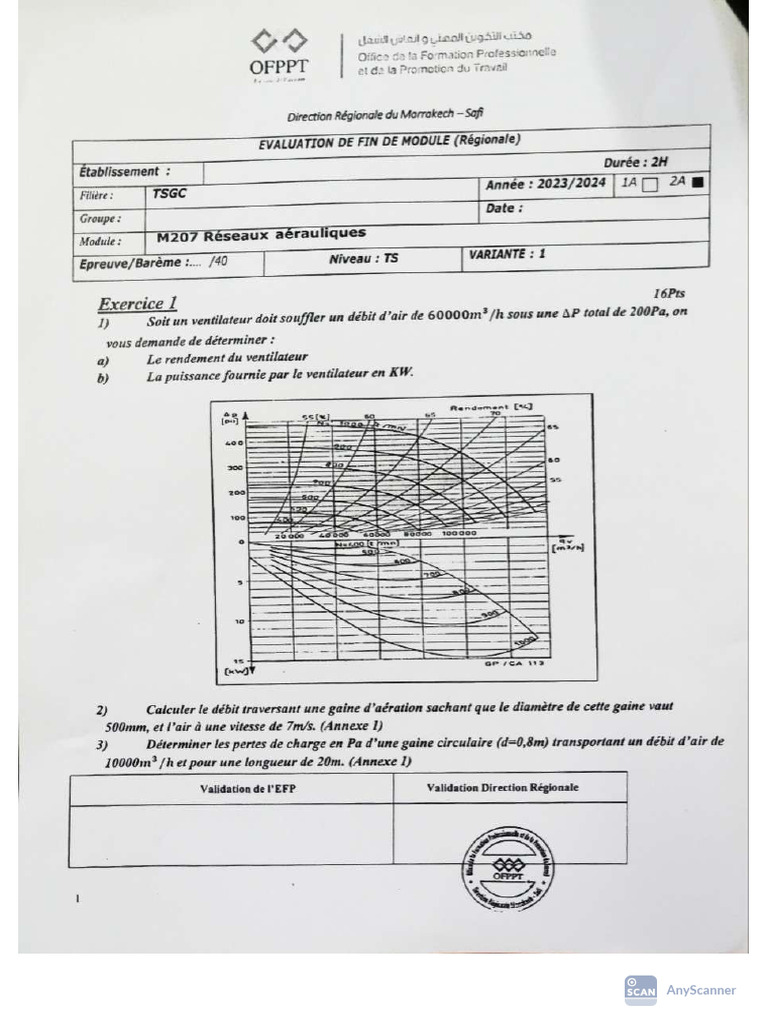 Solution de EFM Régionale2023-2024 - Par CHERQAOUI | PDF