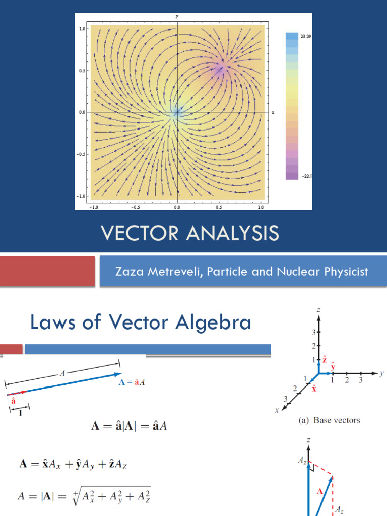 Lecture 1 | PDF | Euclidean Vector | Divergence