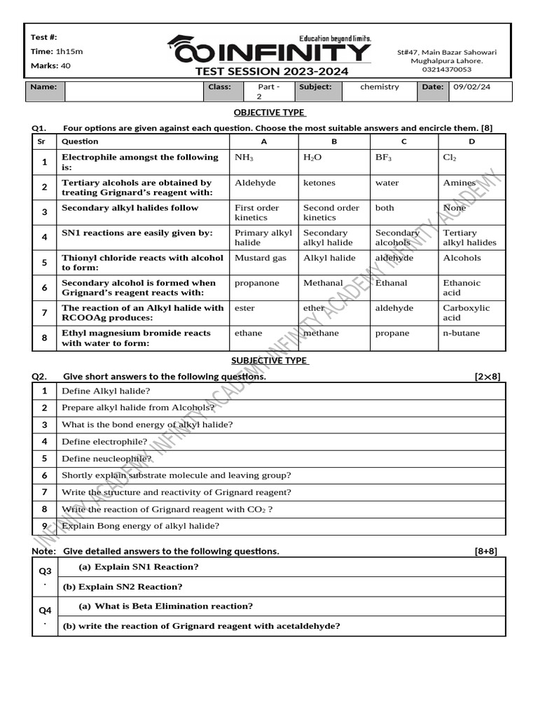 ch 10 | PDF | Organic Chemistry | Chemistry