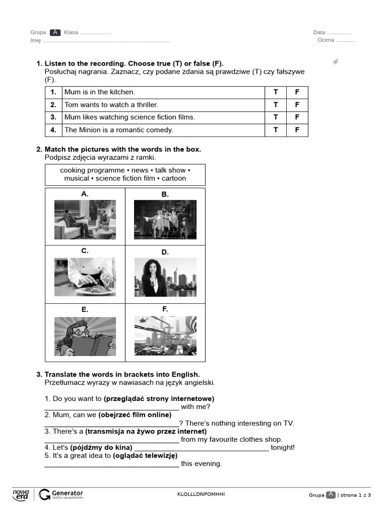 UNIT 2 TEST Test - SPE | PDF