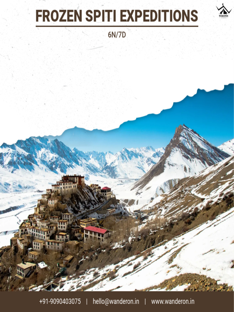 spiti-winter-extreme_250103_090958 | PDF | Meal