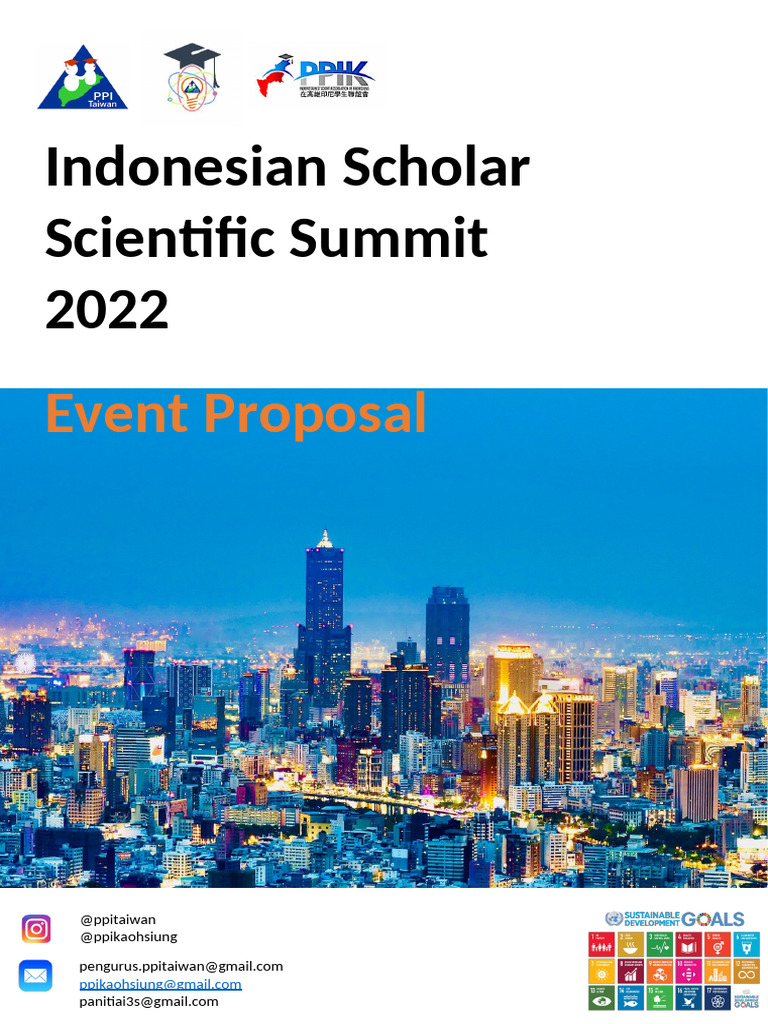Proposal International Indonesia Summit | PDF | Economies