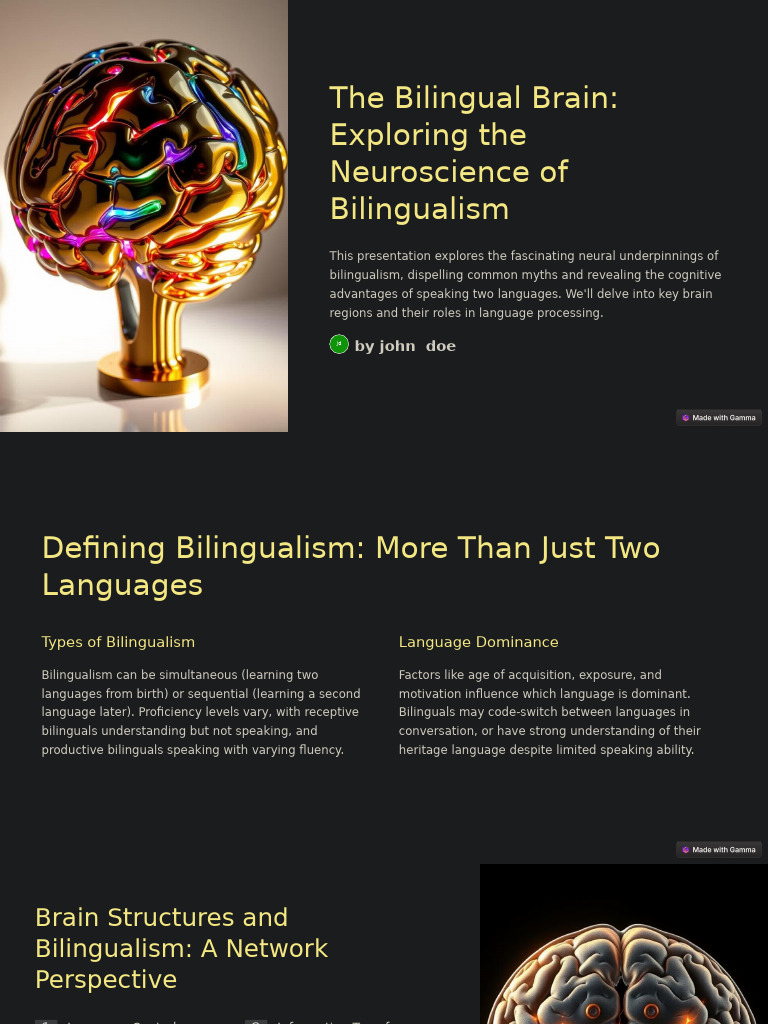 The-Bilingual-Brain-Exploring-the-Neuroscience-of-Bilingualism | PDF ...