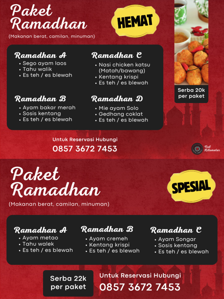 Paket Ramadhan Internet | PDF