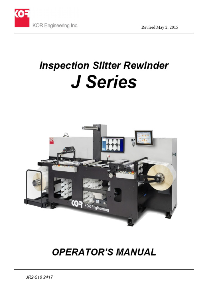 JR2-Operators - Manual (2417) | PDF | Knife | Manufactured Goods
