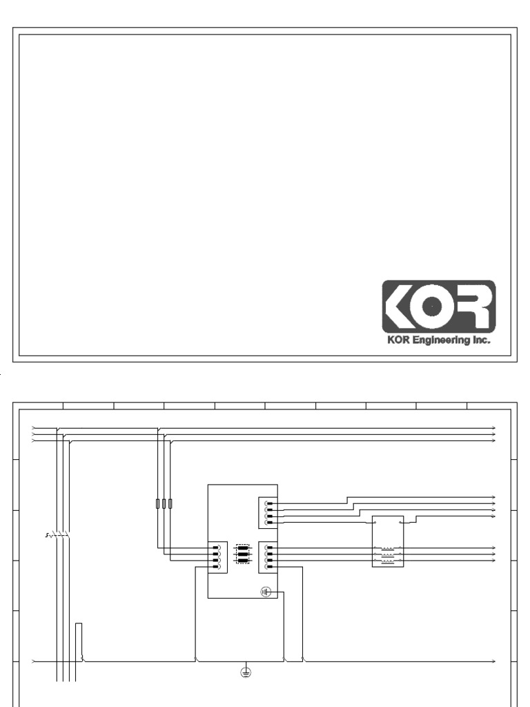 Electric Diagram JR2-510: Client: KOR Engineering Inc. Adress | PDF