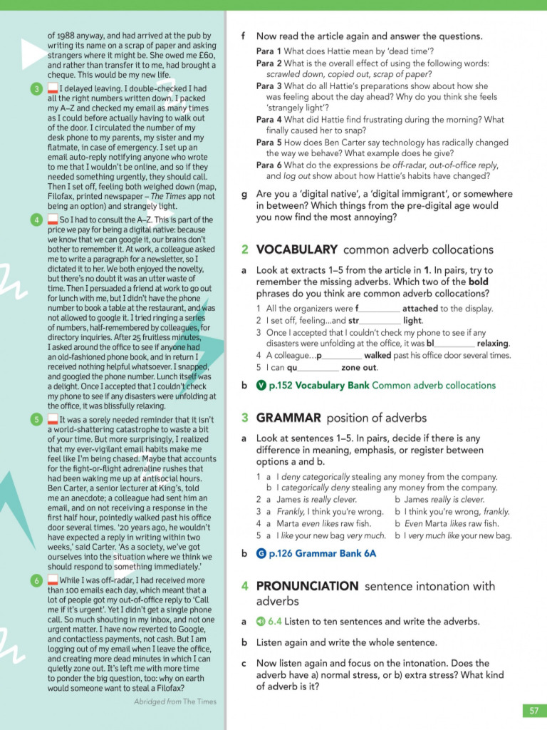 English - File - Advanced - Plus - Students - Book (Dragged) 4 | PDF