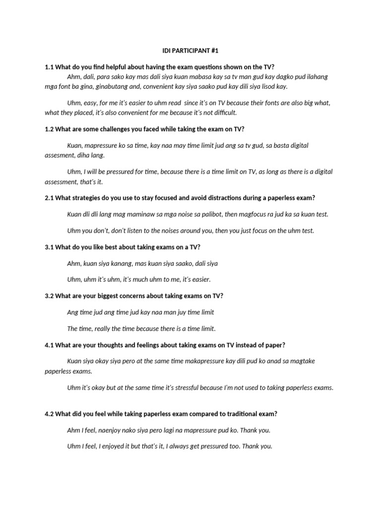 Transcription | PDF | Data Collection | Evaluation Methods