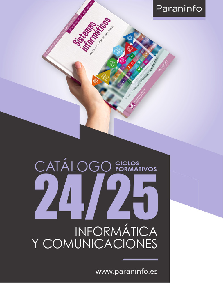 Catalogo Ciclos Informatica Comunicaciones 2024 2025 | PDF | Informática | La seguridad informática