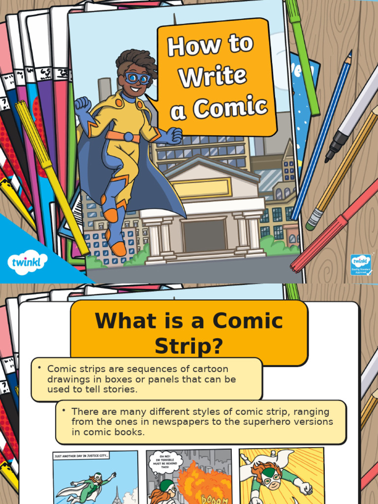 How to Write a Comic Strip | PDF | Comics | Cartooning