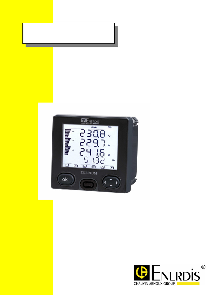 Modbus Interface for Enerium 30 Power Monitor | PDF | Data Transmission ...