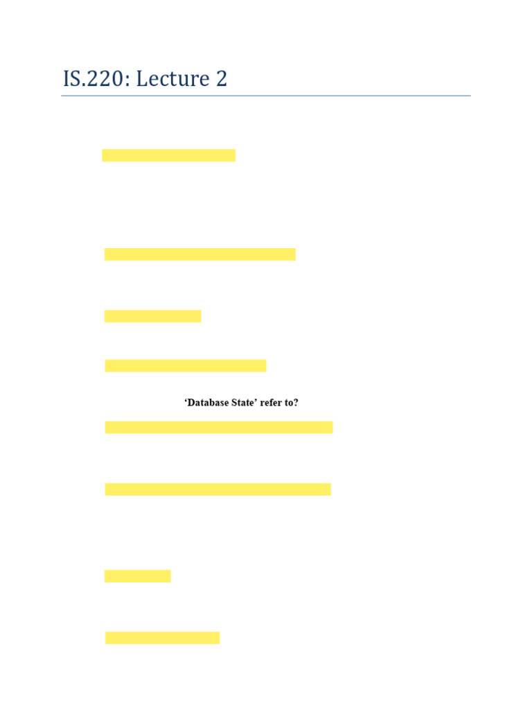 Lec02 MCQ | PDF | Databases | Sql