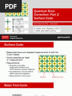 The XZZX Surface Code: Article | PDF | Quantum Computing | Low Density Parity Check Code