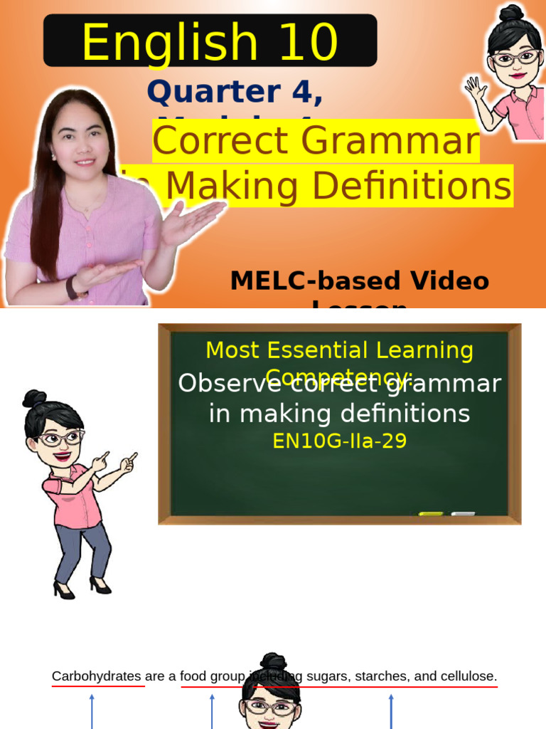 Q4 Observing Correct Grammar | PDF | Verb | Adjective
