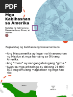 Ang Kabihasnang Aztec | PDF
