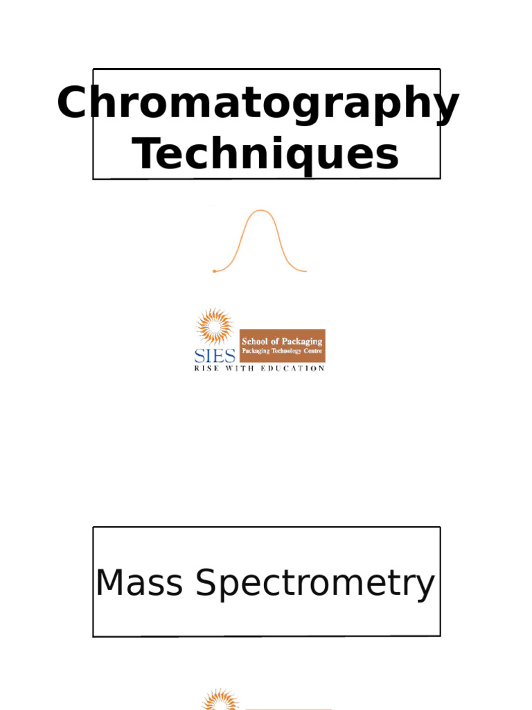 Mass Spectrometry Techniques Overview | PDF | Mass Spectrometry ...