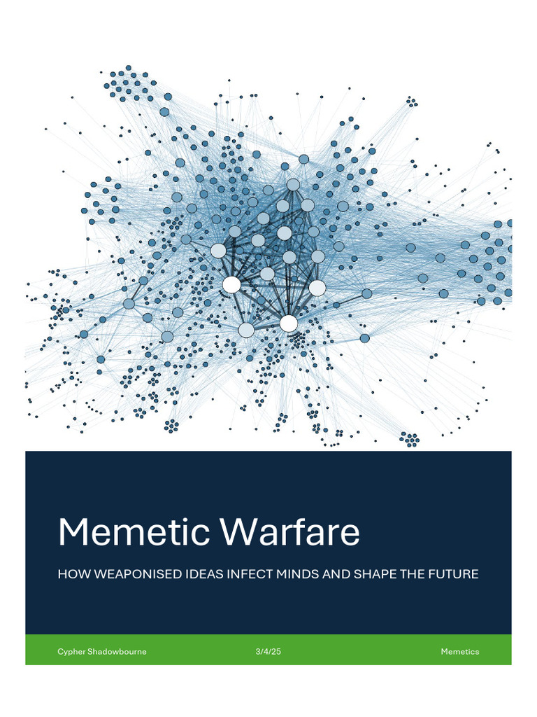 Memetic Warfare: Strategies and Tactics | PDF | Meme | Virus