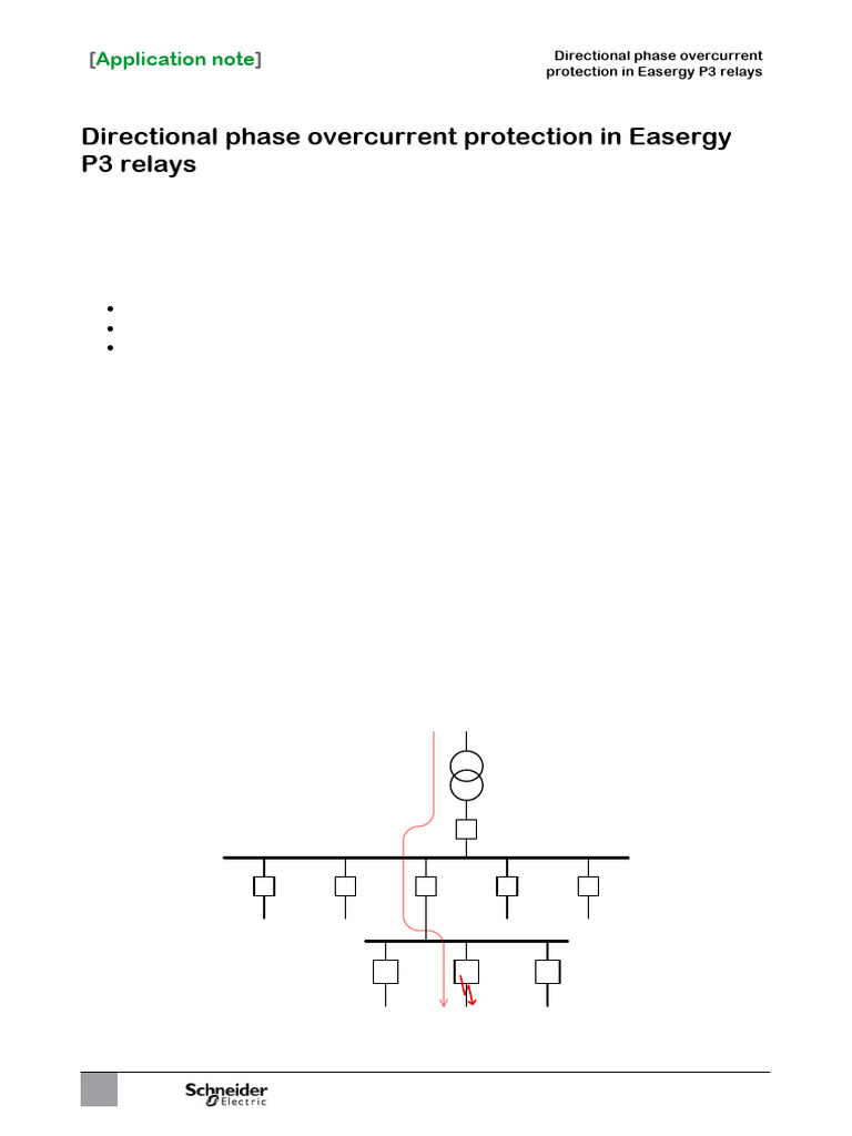 P3APS19027EN - Directional Phase Overcurrent Protection | PDF ...