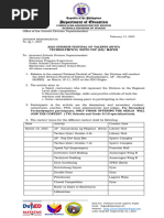 DFOT Technolympics Guidelines 2025 | PDF | Cuisine | Foods