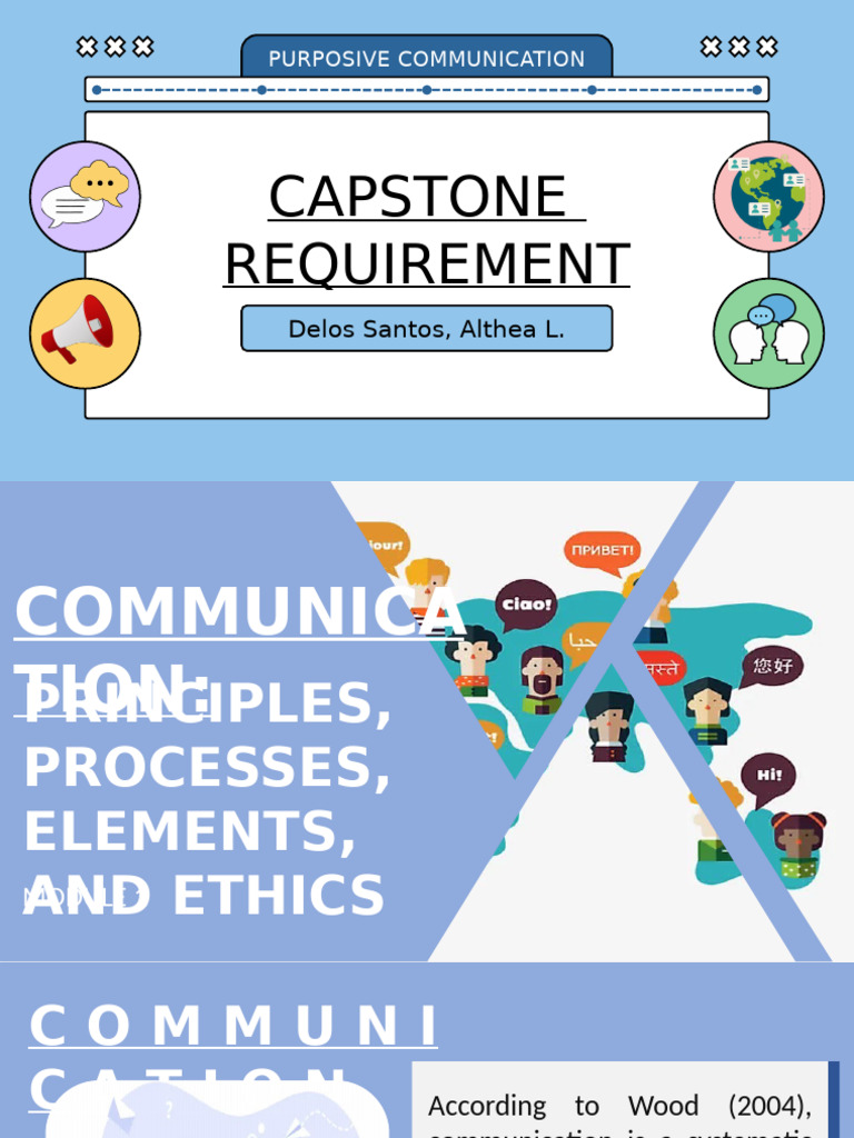 Delos_Santos-Althea-L.-PURCOM_CAPSTONE | PDF | Communication | Nonverbal Communication