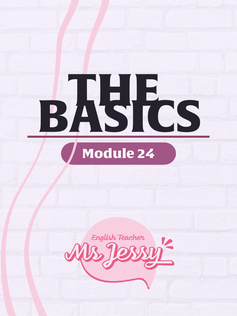 Module 24 The Basics | PDF | Restaurants | Cuisine