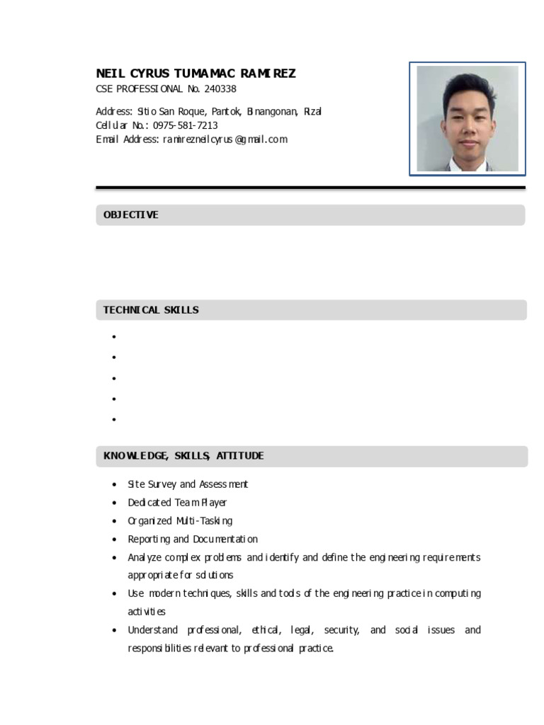 Ramirez Resume | PDF