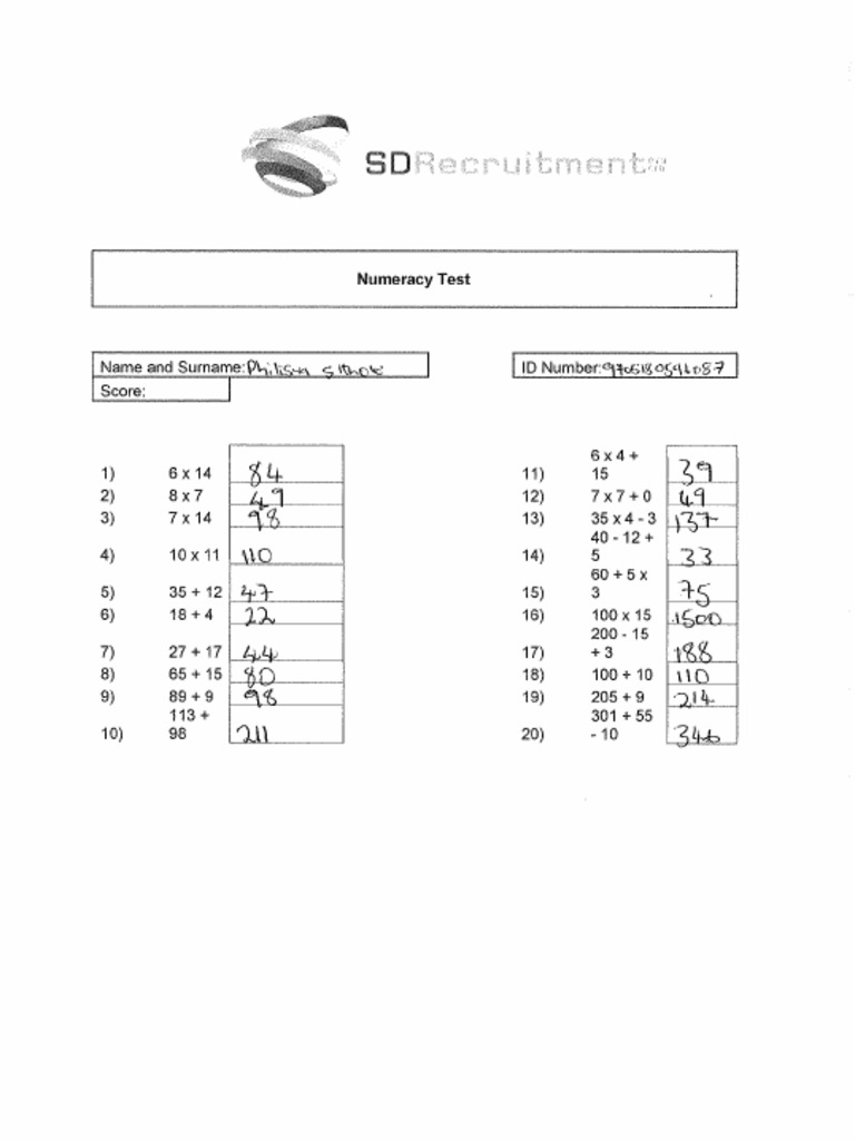 Philiswa Sithole Clinical Reference 1 2025-03-06 | PDF