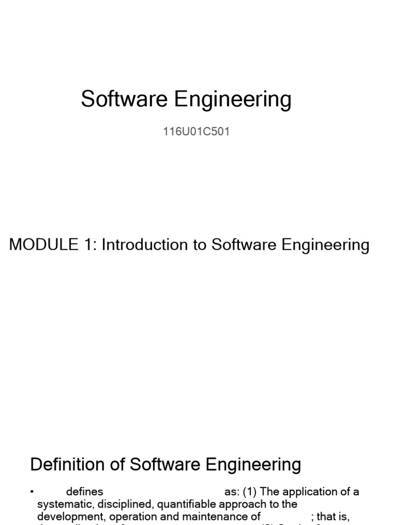 1. SE_Module1 | PDF | Software Development Process | Agile Software Development