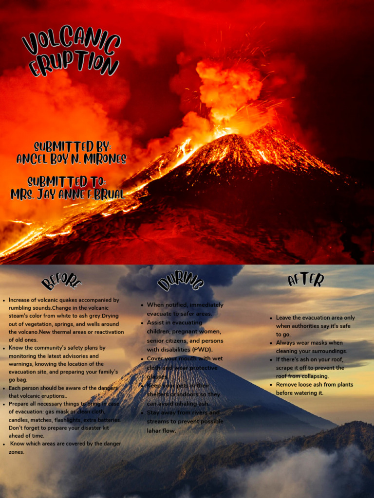 Volcanic Eruption Preparedness Guide | PDF