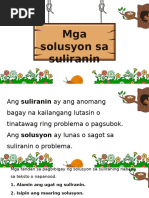 Grade 5 - Pagbibigay NG Solusyon Sa Naobserbahang Suliranin | PDF