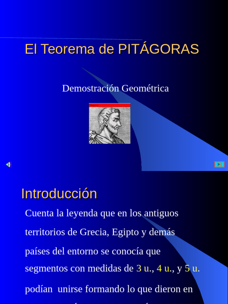 Pitagora | PDF | Triángulo | Geometría Elemental