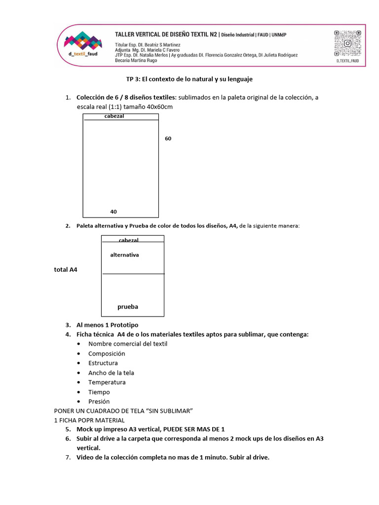 Condiciones de Entrega TP3 2da Parte | PDF