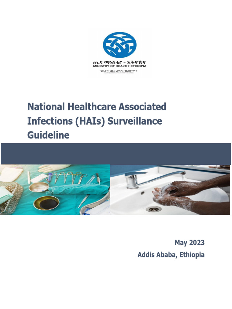 National Healthcare Associated Infections (HAIs) Surveillance Guidance ...
