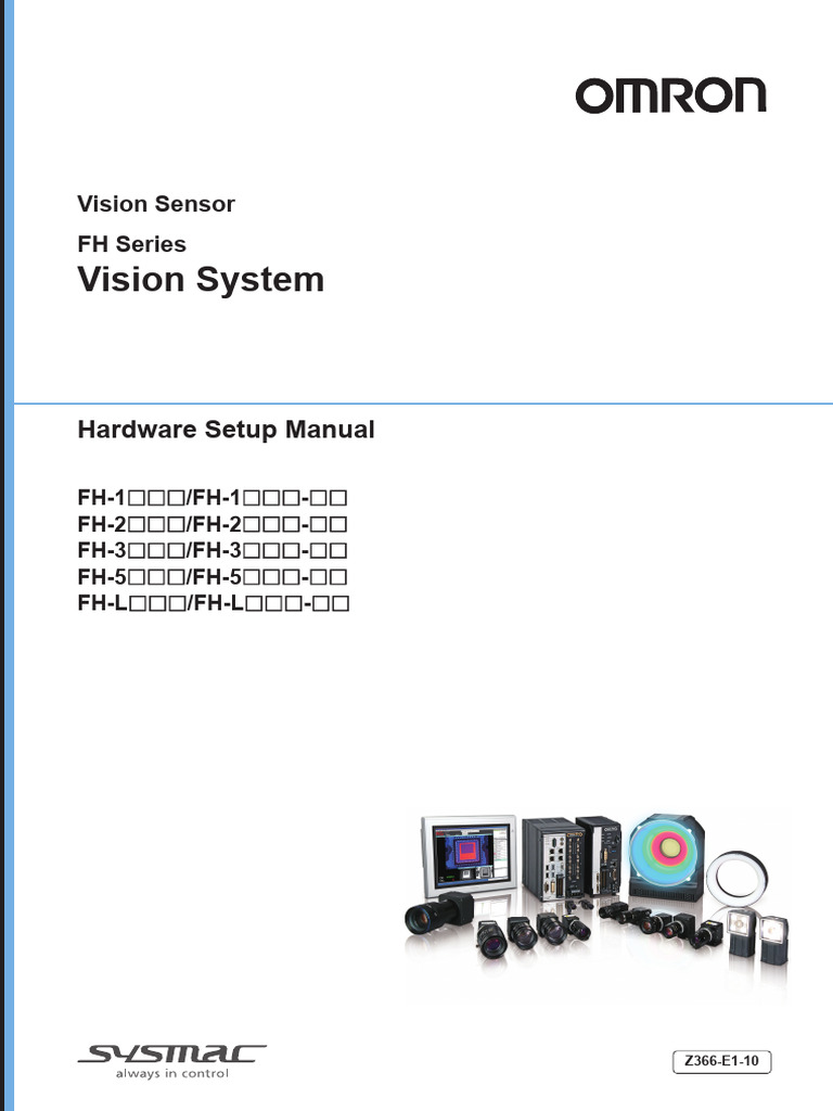 Controller (Camera) FH-L550 Omron | PDF | Camera | Camera Lens