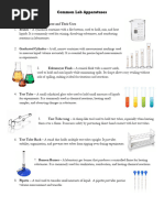 Common Laboratory Apparatus | PDF | Chemistry | Physical Sciences