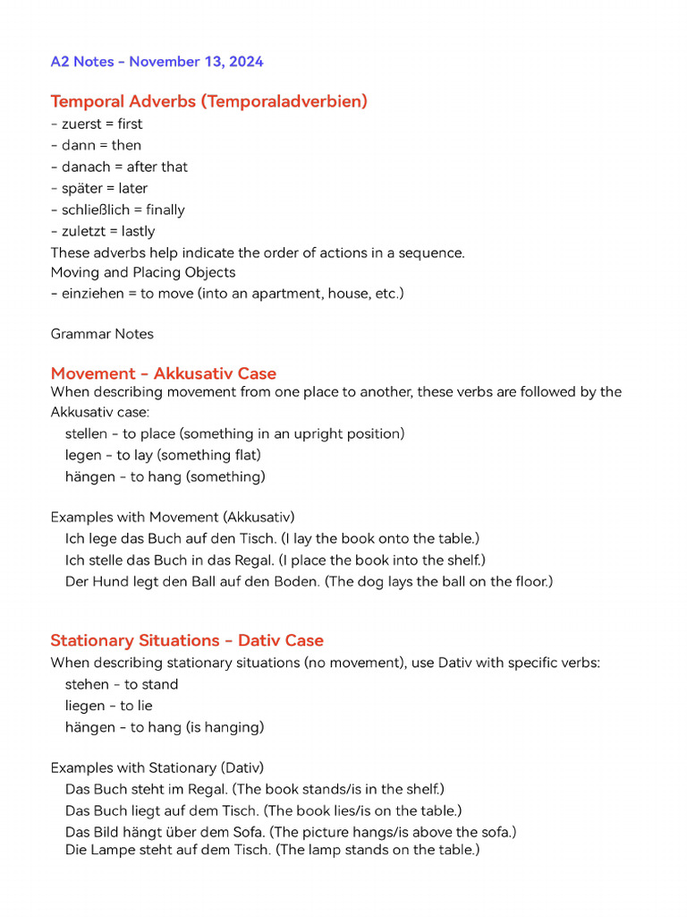 A2 Notes - November 13, 2024_V2 | PDF