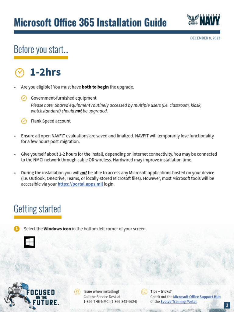 Microsoft-Office-365-Installation-Guide_V7 | PDF | Microsoft Office ...