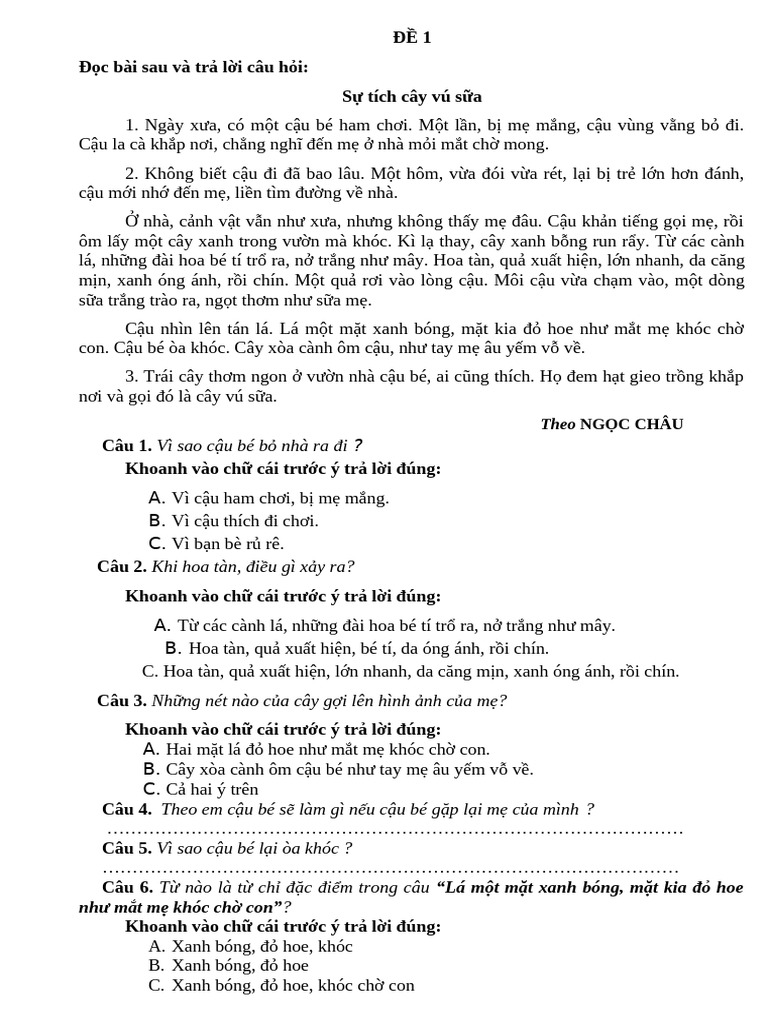 Đe Cuong on Tap Hki 2022 | PDF