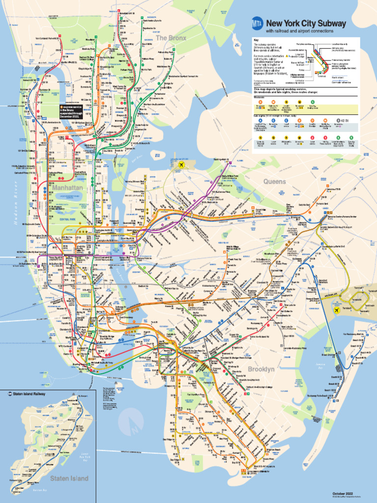NY Subway Map | PDF