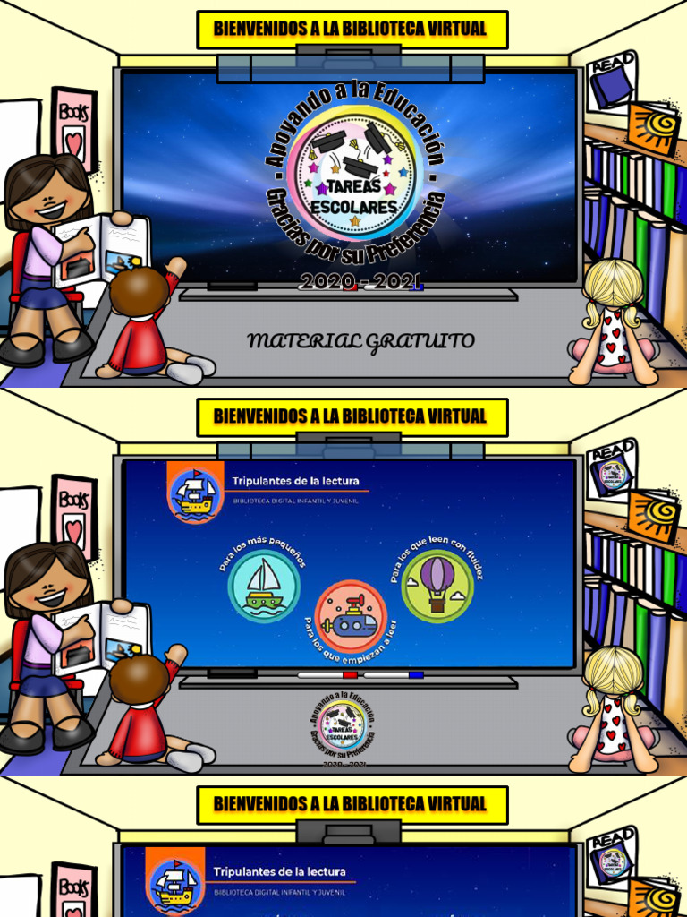 Libros Del Rincon y Tripulantes de Lectura | PDF