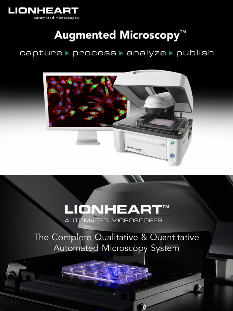 Lionheart Sales Presentation | PDF | Microscopy | Laboratory Techniques