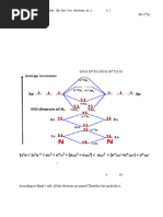 Molecular Orbital MO Diagram For N2 N2 N22 - N22 N2 - and Their Bond Order | PDF | Molecular ...