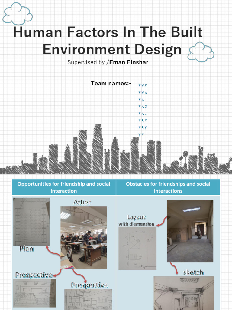 Human Factors in Built Environment Design | PDF