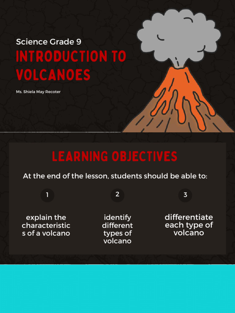 SCIENCE Q3 LESSON 1.1 2 Type of Volcanoes Volcanic Eruption | PDF ...