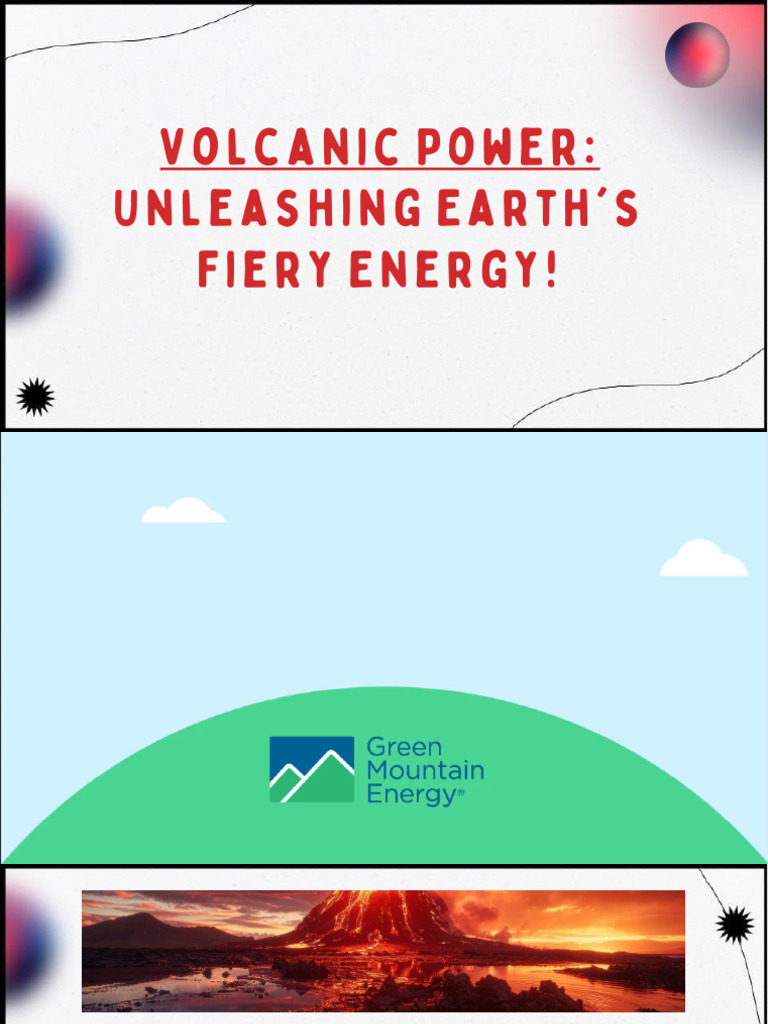 Harnessing Volcanic Power for Sustainability | PDF | Volcano | Energy ...