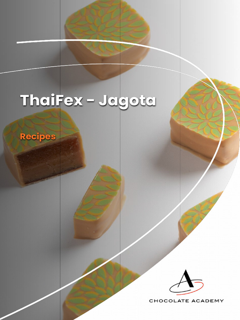Thaifex Recipes - Jagota | PDF | Chocolate | Types Of Chocolate